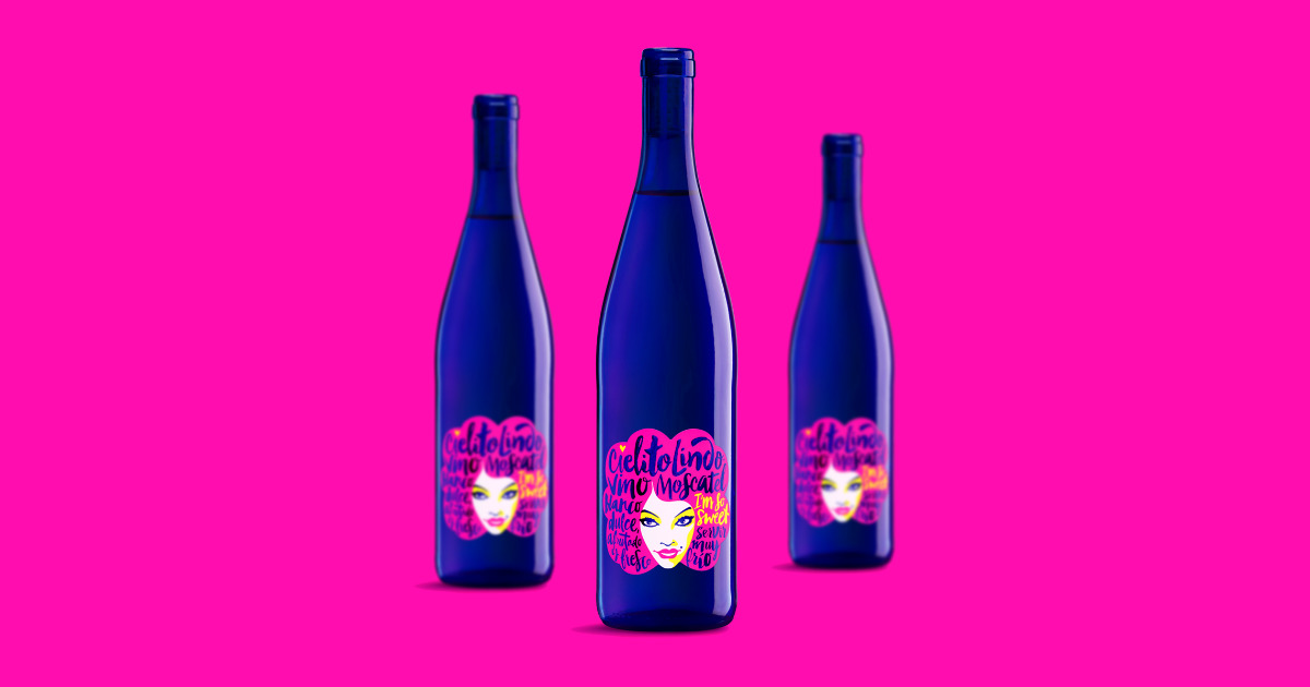 Cielito Lindo | Diseño Packaging Vino Moscatel | sidecar.design