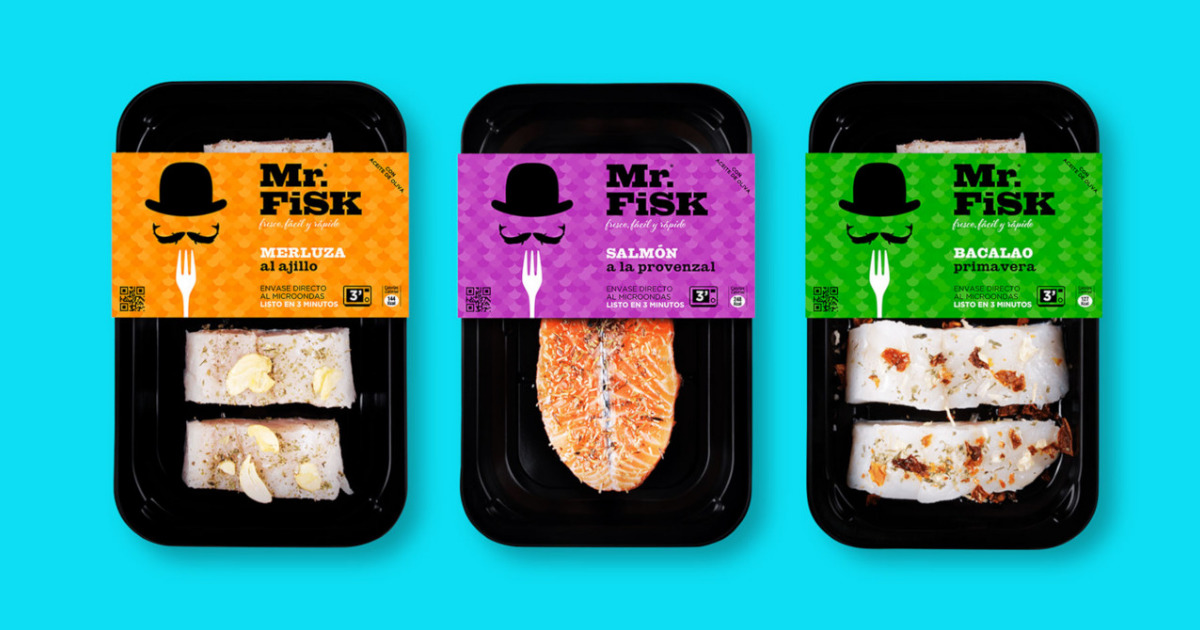 Mr. Fisk | Diseño de packaging Pescado Envasado | sidecar.design