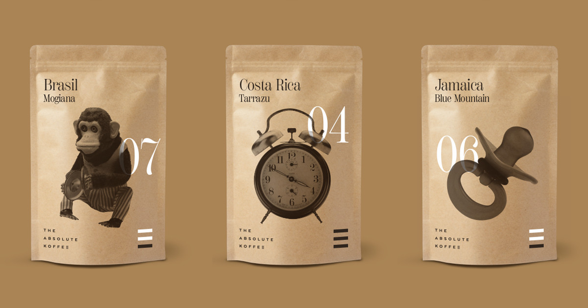 The Absolute Koffee | Packaging Café | sidecar.design